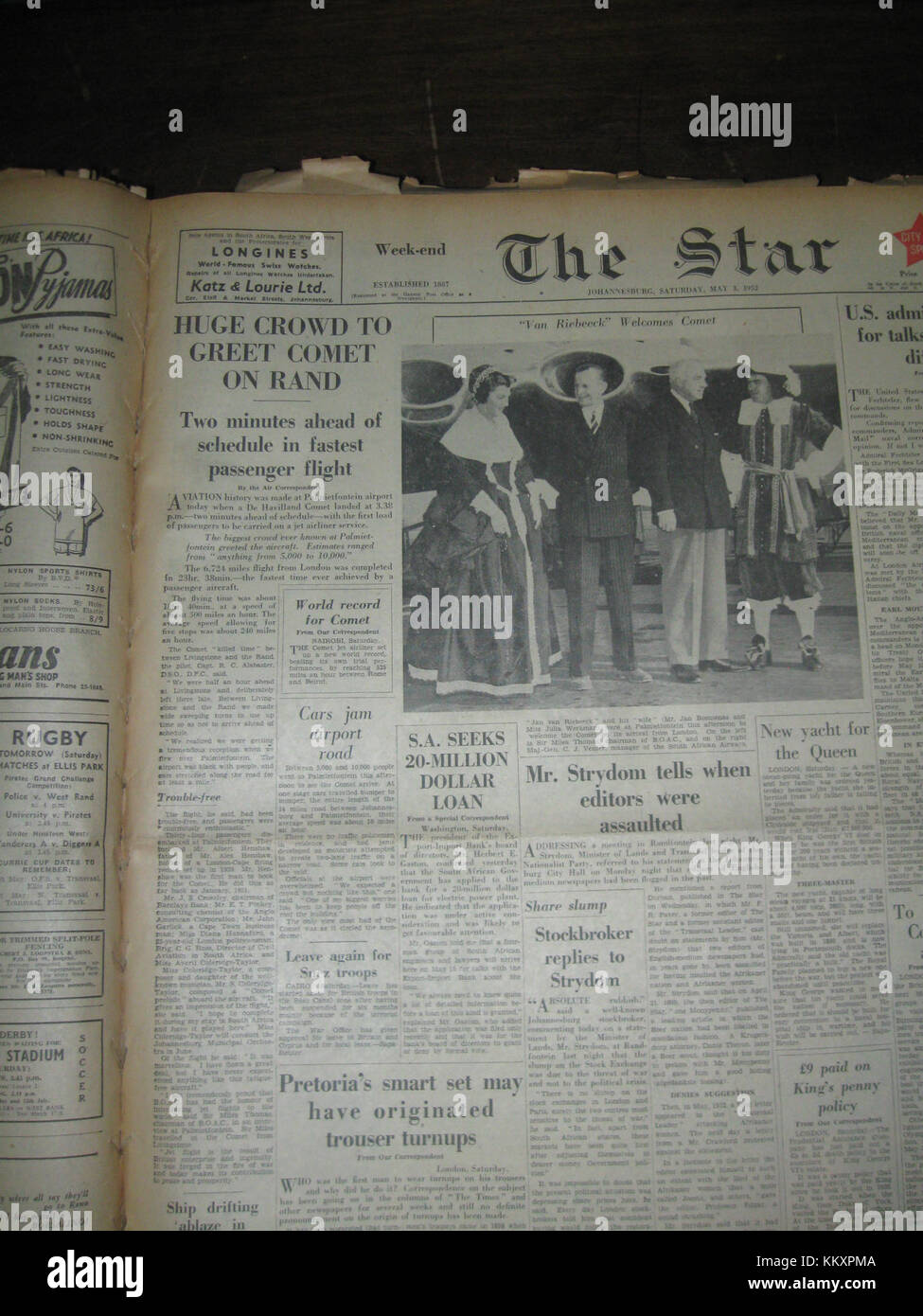 The first commercial jet flight marked a significant milestone in ...