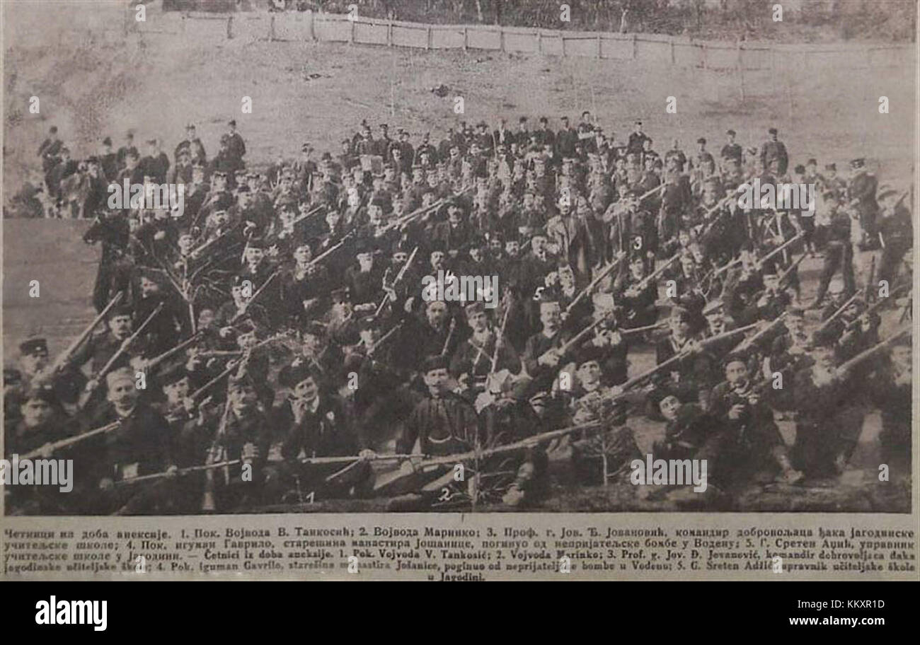 The Serbian Chetniks were a group of Serbian nationalists who resisted ...