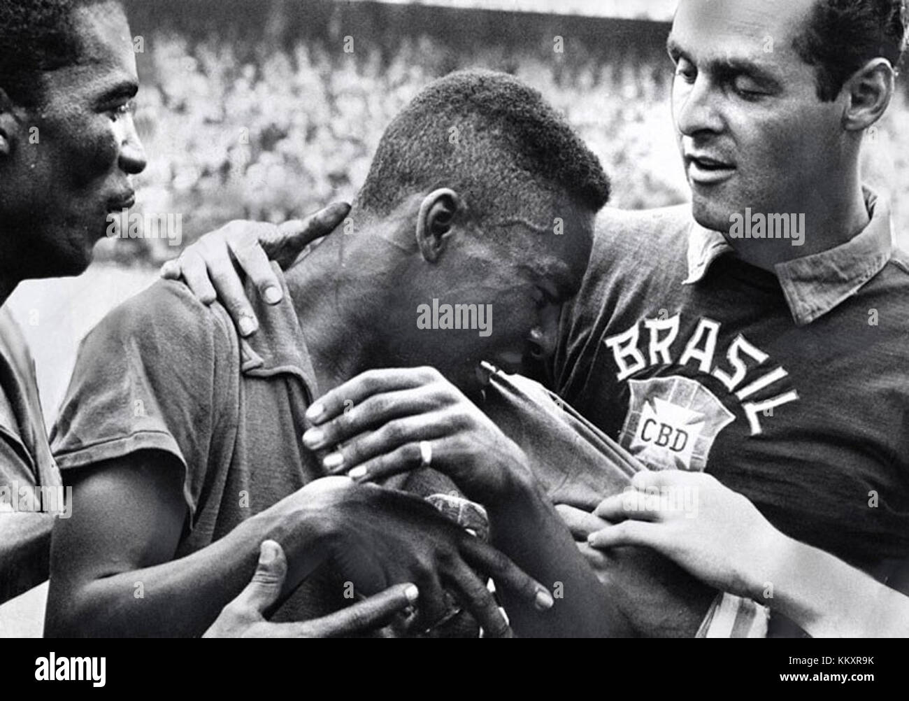 The 1958 FIFA World Cup final between Sweden and Brazil is remembered ...