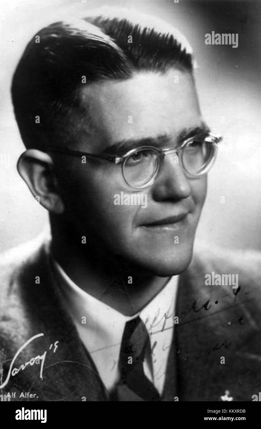 Alf Alfer was a noted figure in the 20th century, possibly involved in ...