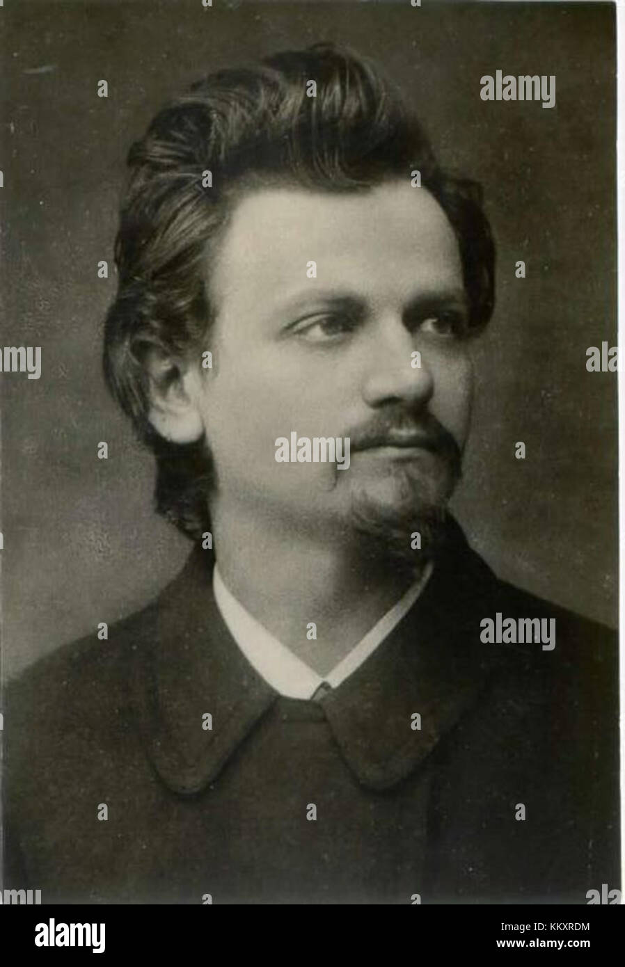 A photograph of Alojzij Gangl, possibly an individual of historical ...