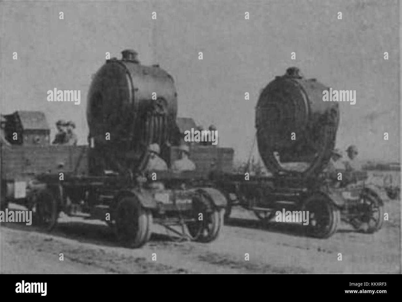 Anti-aircraft searchlights were used during World War II to detect and ...