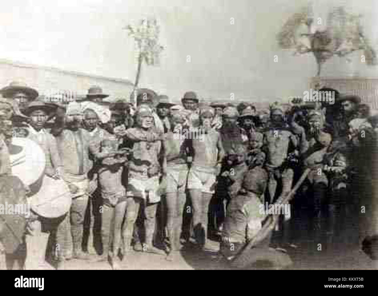 This photograph captures a significant moment in the migration history ...