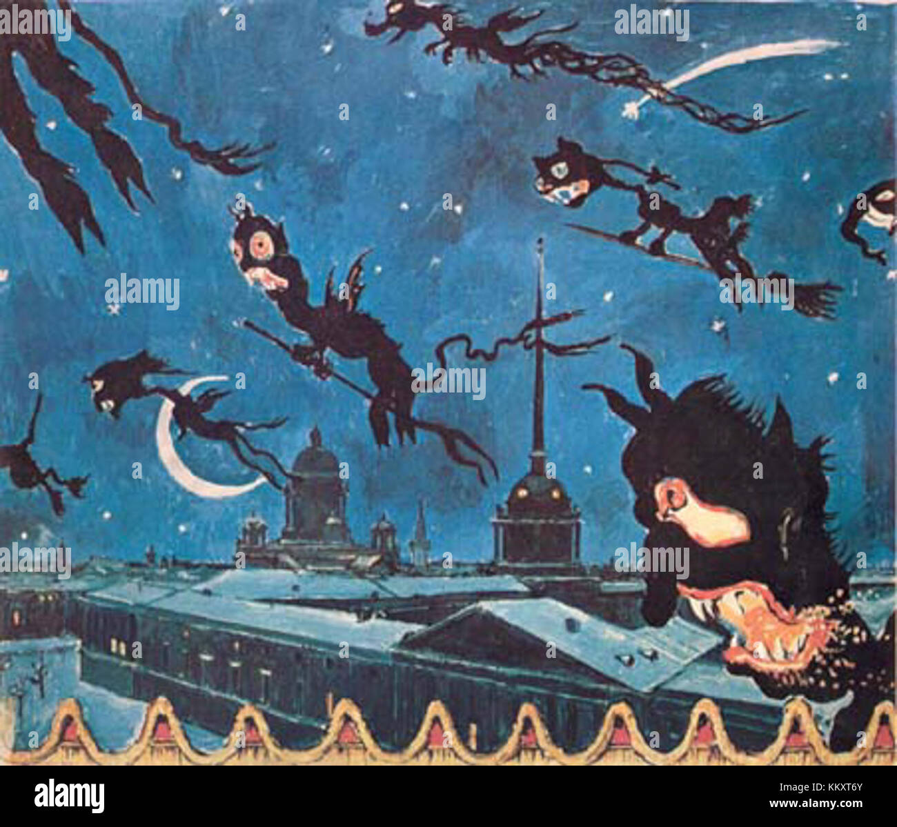 Petrouchka, a ballet designed by A. Benois, is an artistic masterpiece ...