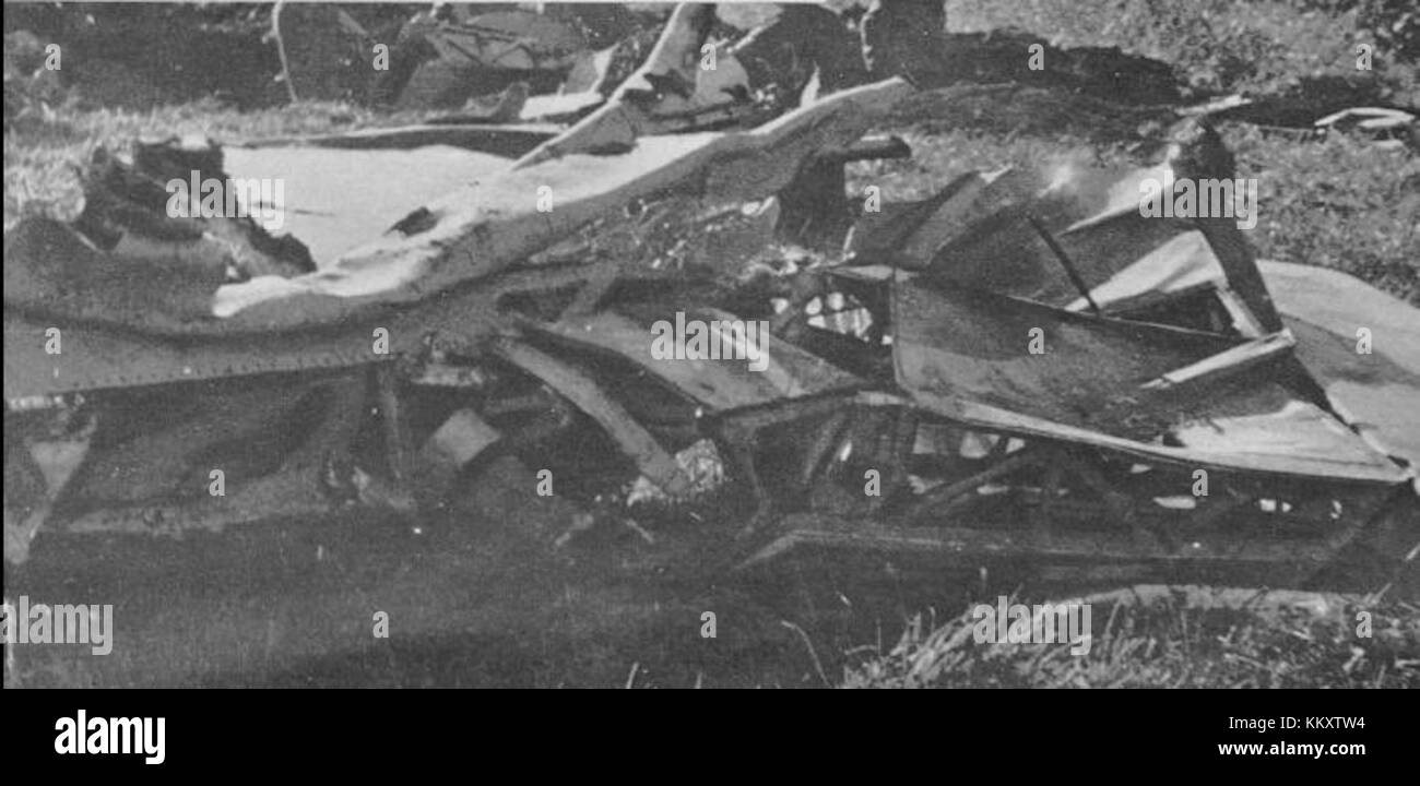 Razbitine letala Spitfire Stock Photo - Alamy