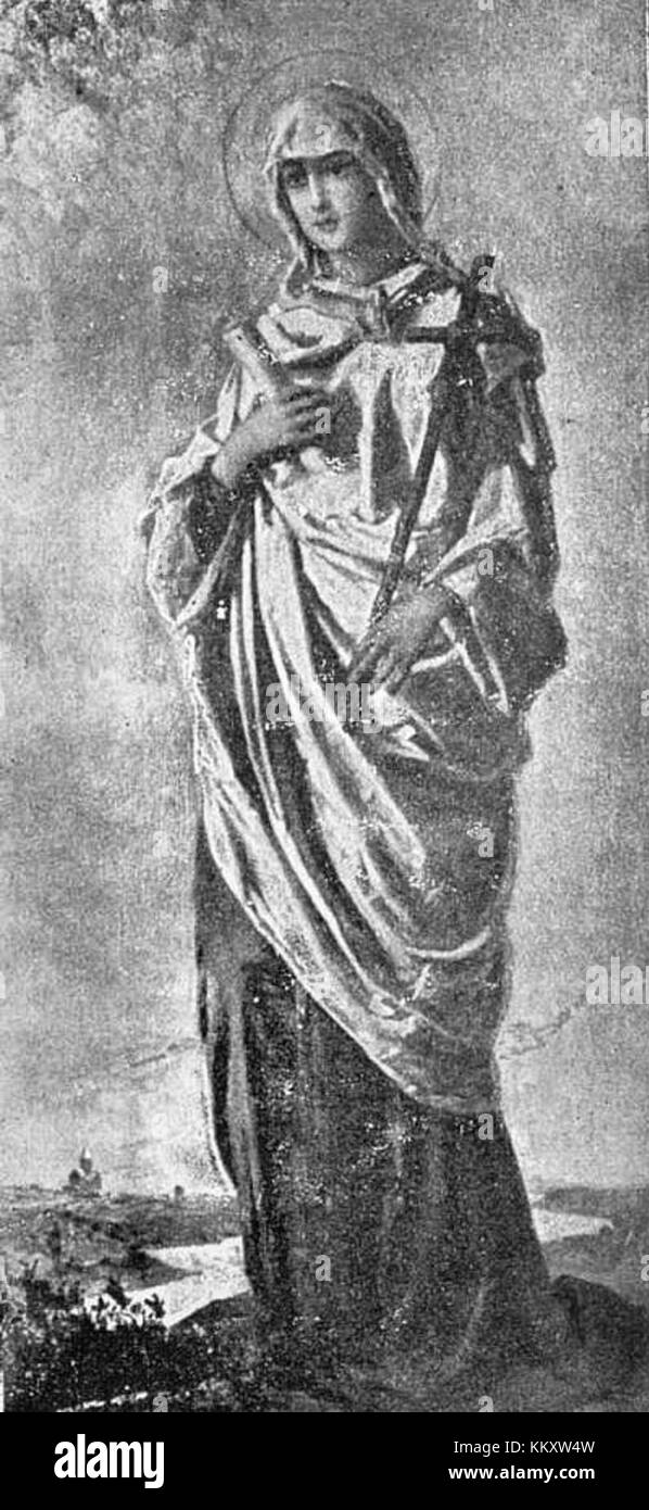 *St. Nino*, a painting by Esadze from 1913, depicts the Georgian ...