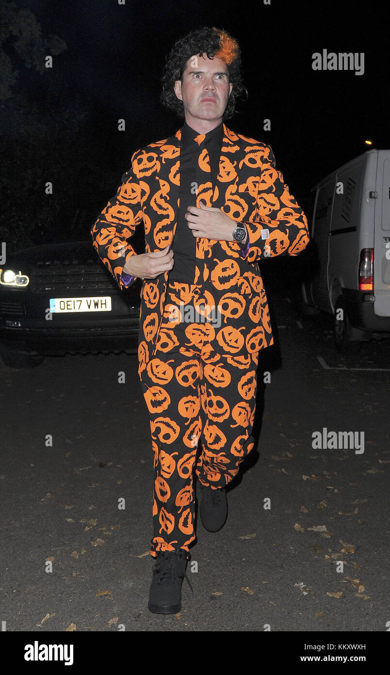 Celebrities attend Jonathan Ross' Halloween Party 2017 Featuring: Jimmy ...