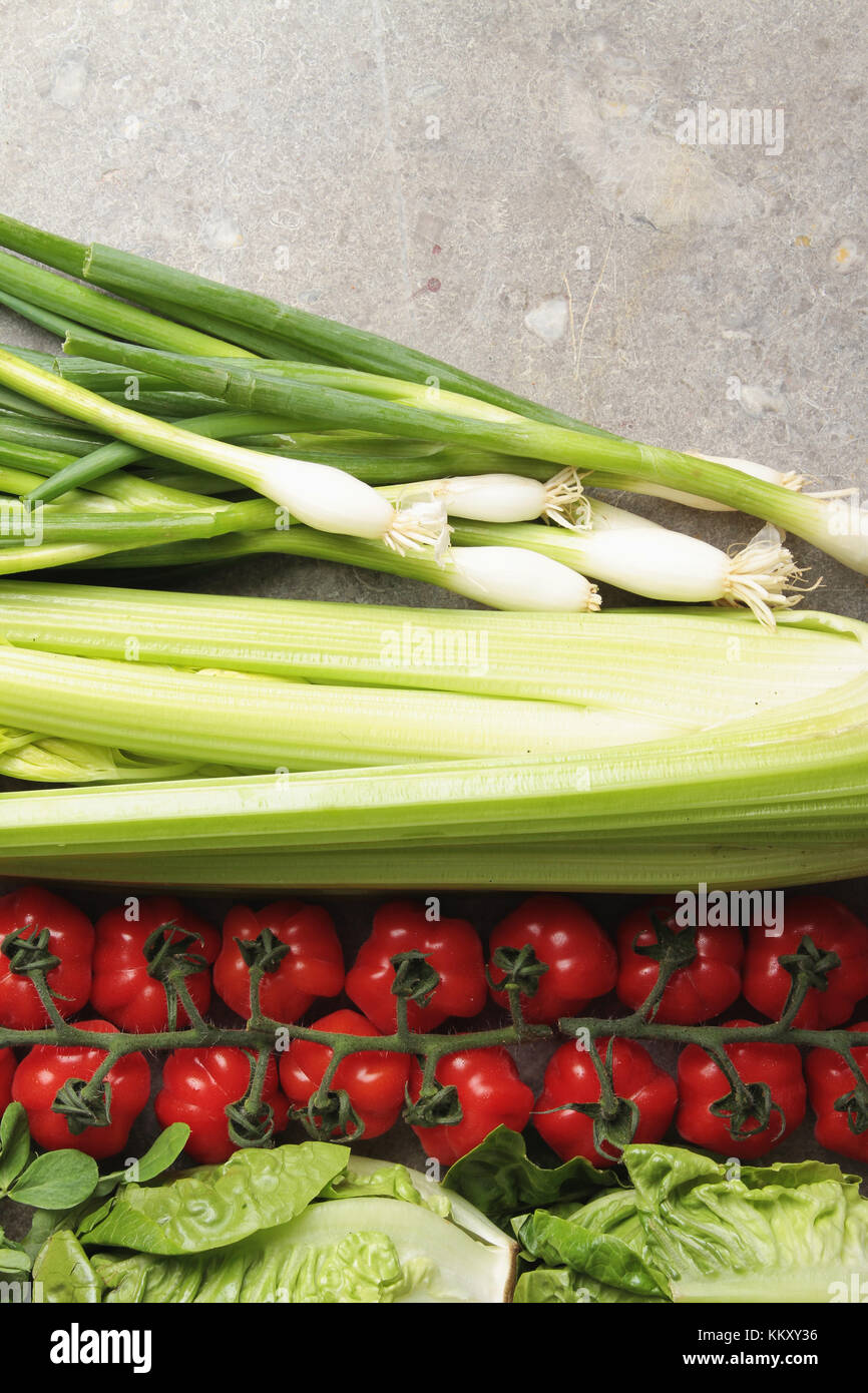 fresh salad background Stock Photo - Alamy