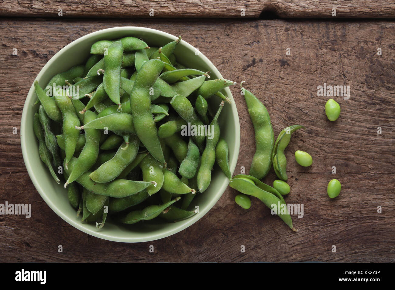 fresh soya beans Stock Photo - Alamy