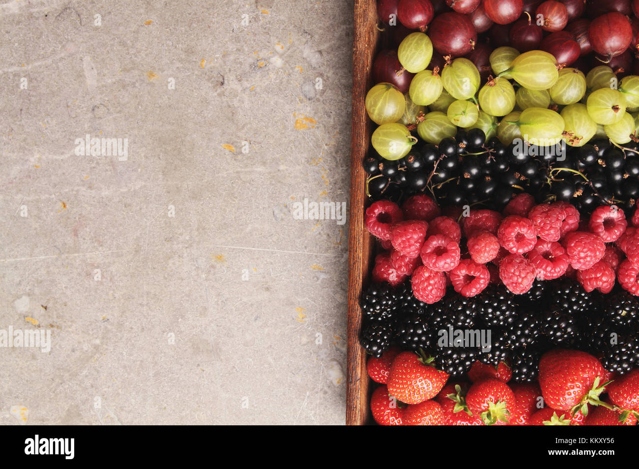 fresh summer fruit selection Stock Photo - Alamy