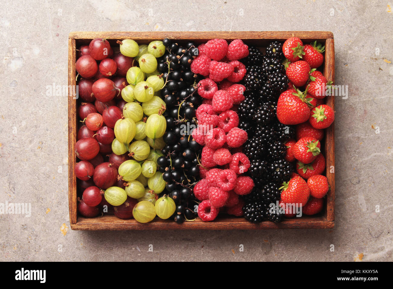 fresh summer fruit selection Stock Photo - Alamy