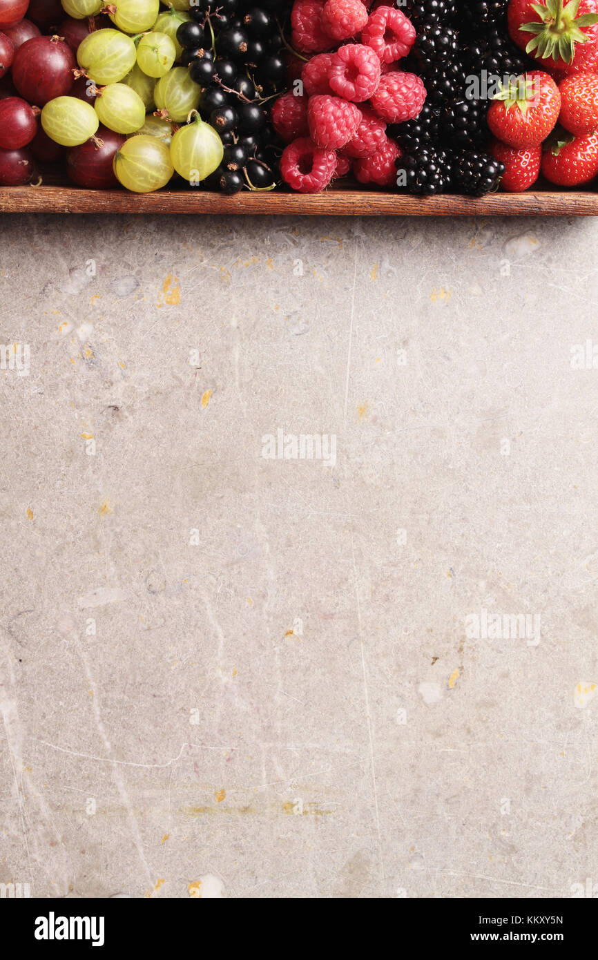 fresh summer fruit selection Stock Photo - Alamy