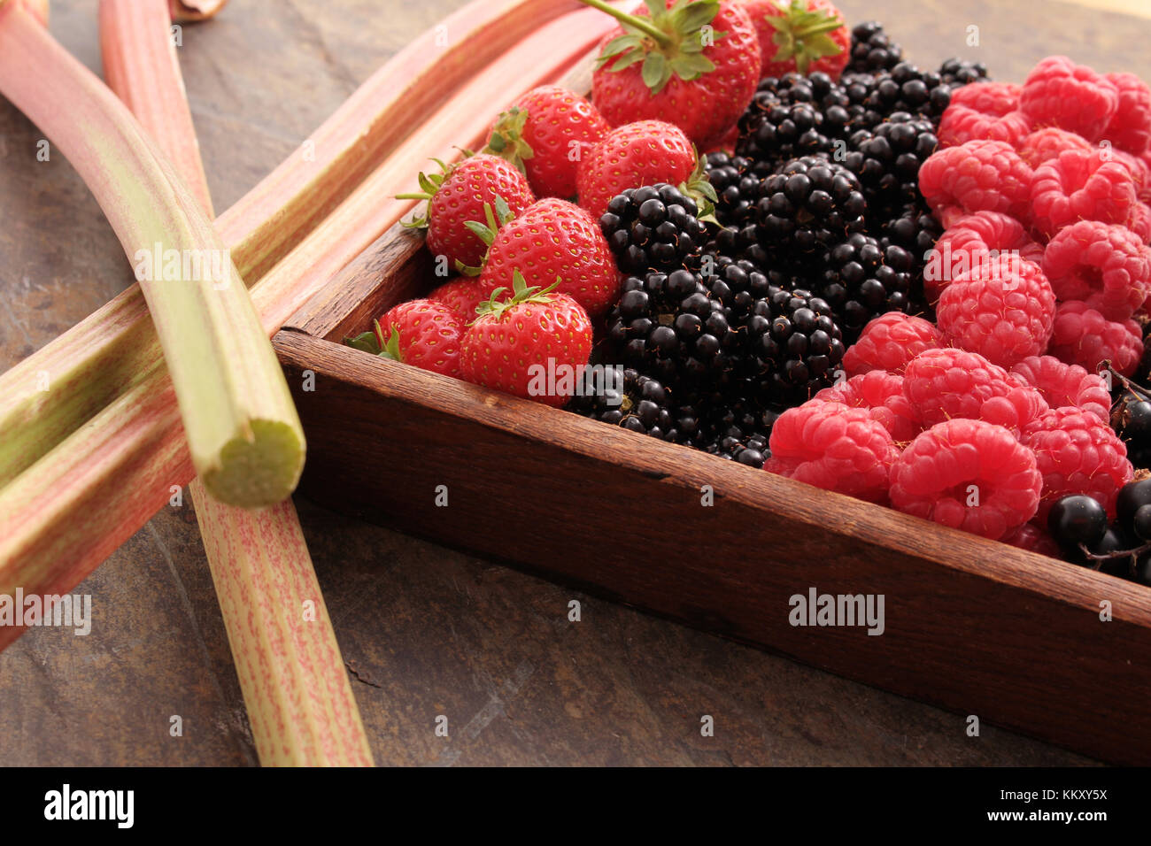 fresh summer fruit selection Stock Photo - Alamy