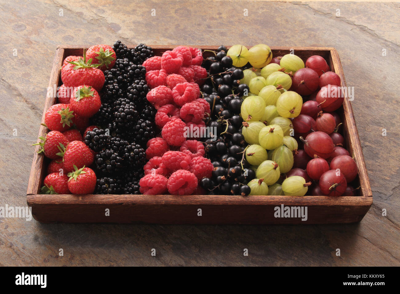 fresh summer fruit selection Stock Photo - Alamy