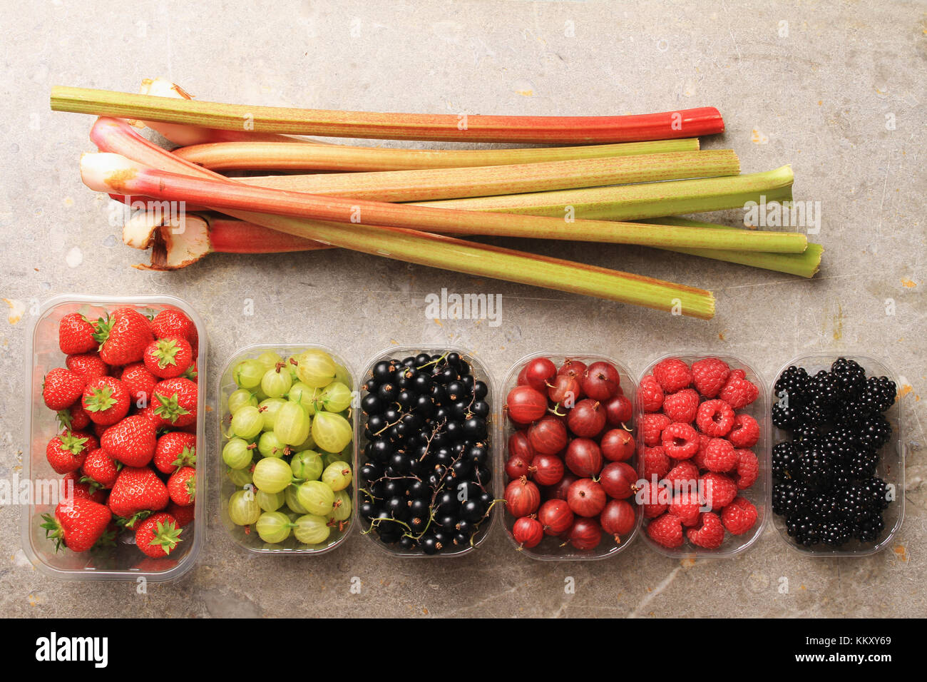 fresh summer fruit selection Stock Photo - Alamy
