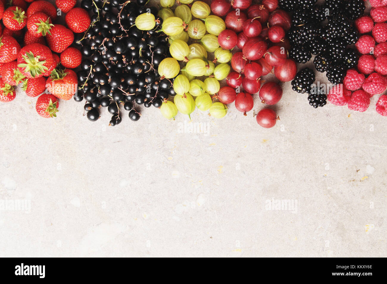 fresh summer fruit selection Stock Photo - Alamy