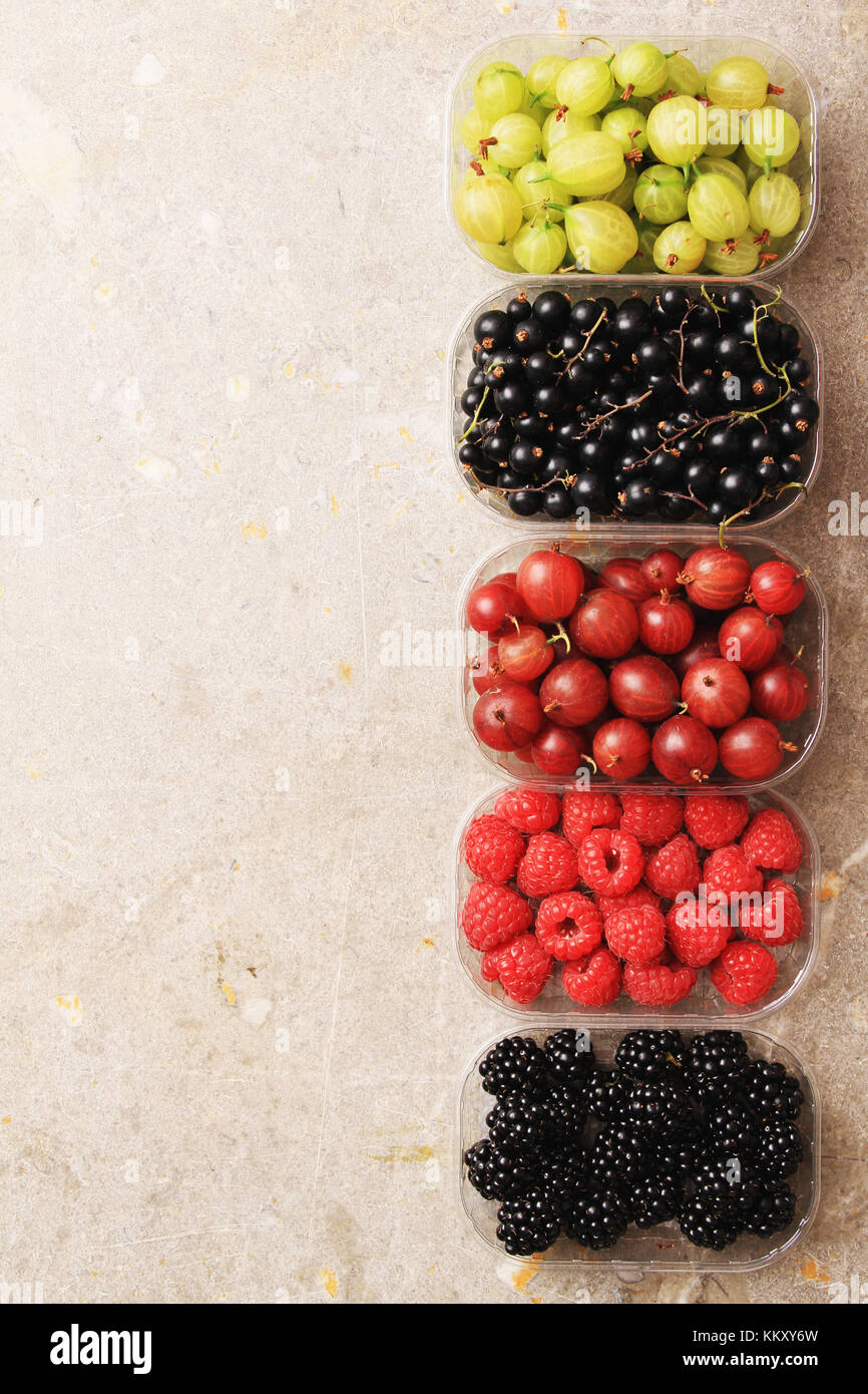 fresh summer fruit selection Stock Photo - Alamy