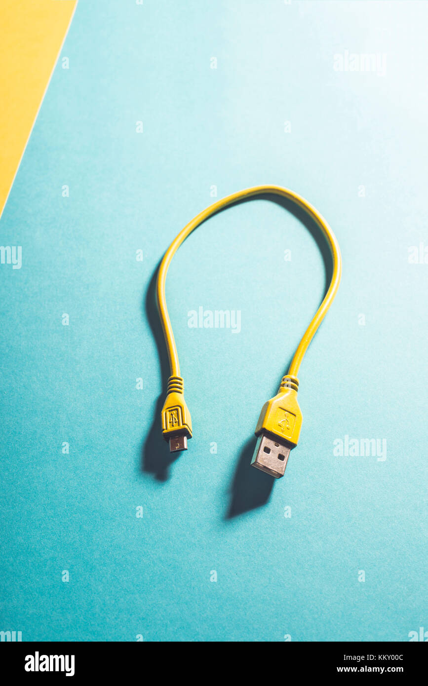 Usb port colors hi-res stock photography and images - Alamy