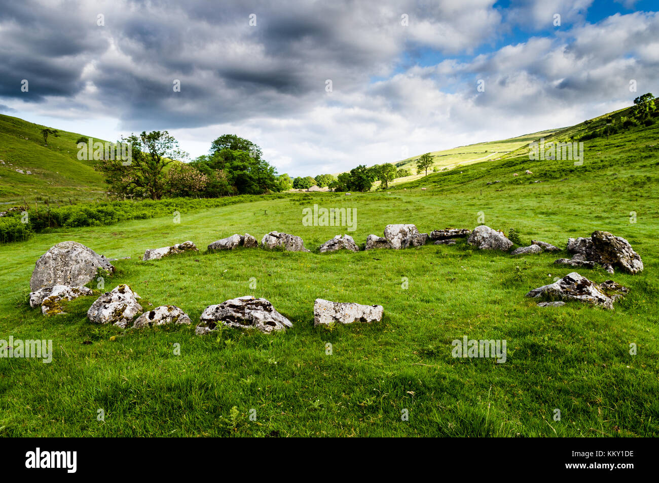 Excavated stone circles hi-res stock photography and images - Alamy