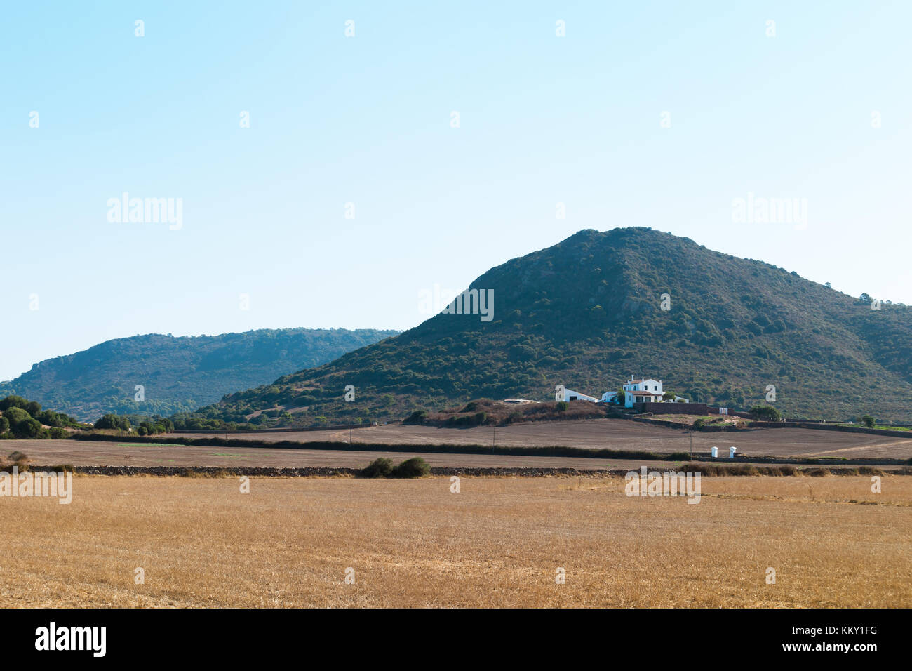 Farm land - Minorca - Balearic islands Stock Photo - Alamy