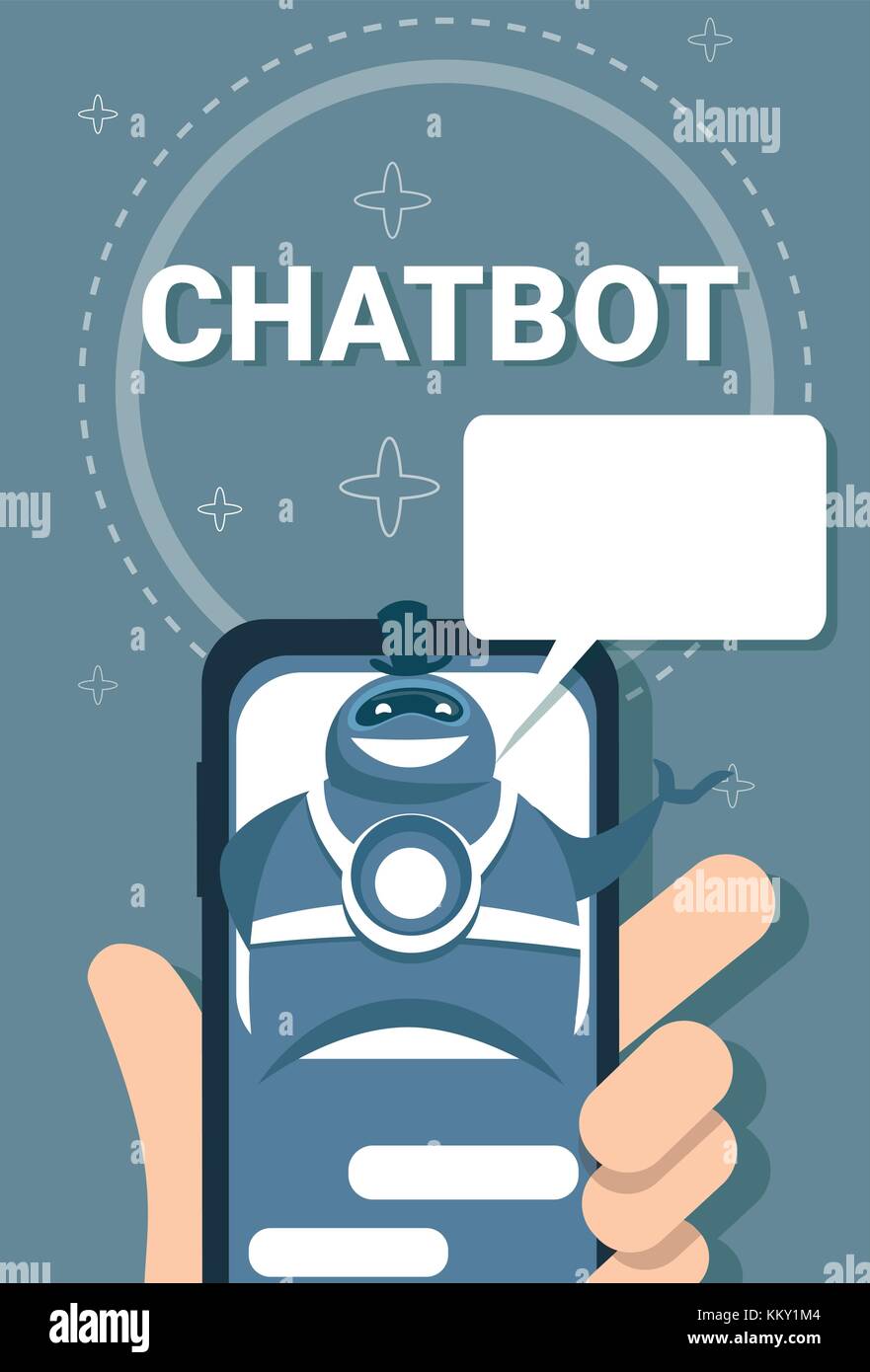 Robot holding tablet hand hi-res stock photography and images - Alamy