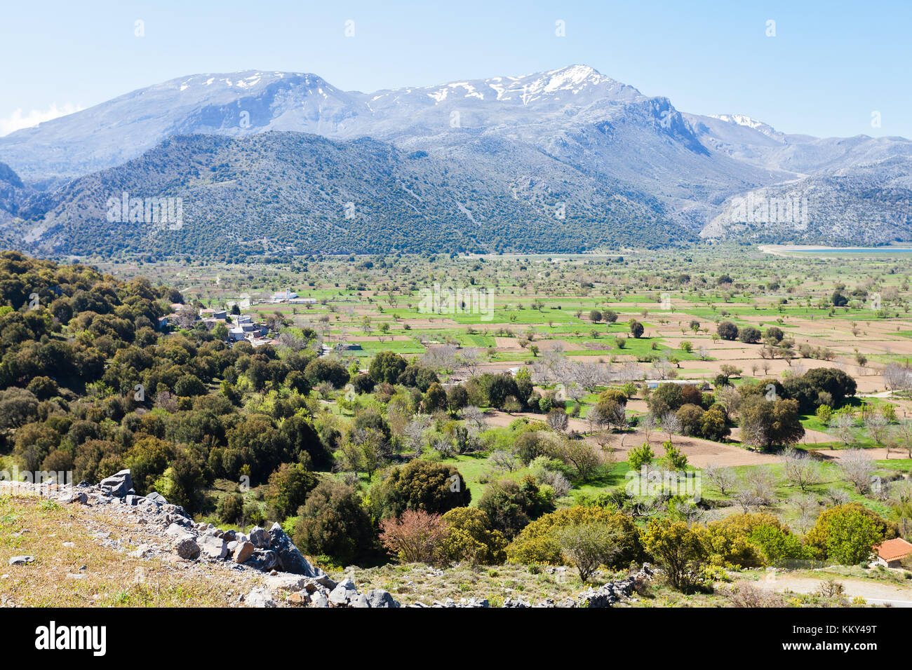 Crete - Greece - Plateau of Lassithi, Europe Stock Photo - Alamy
