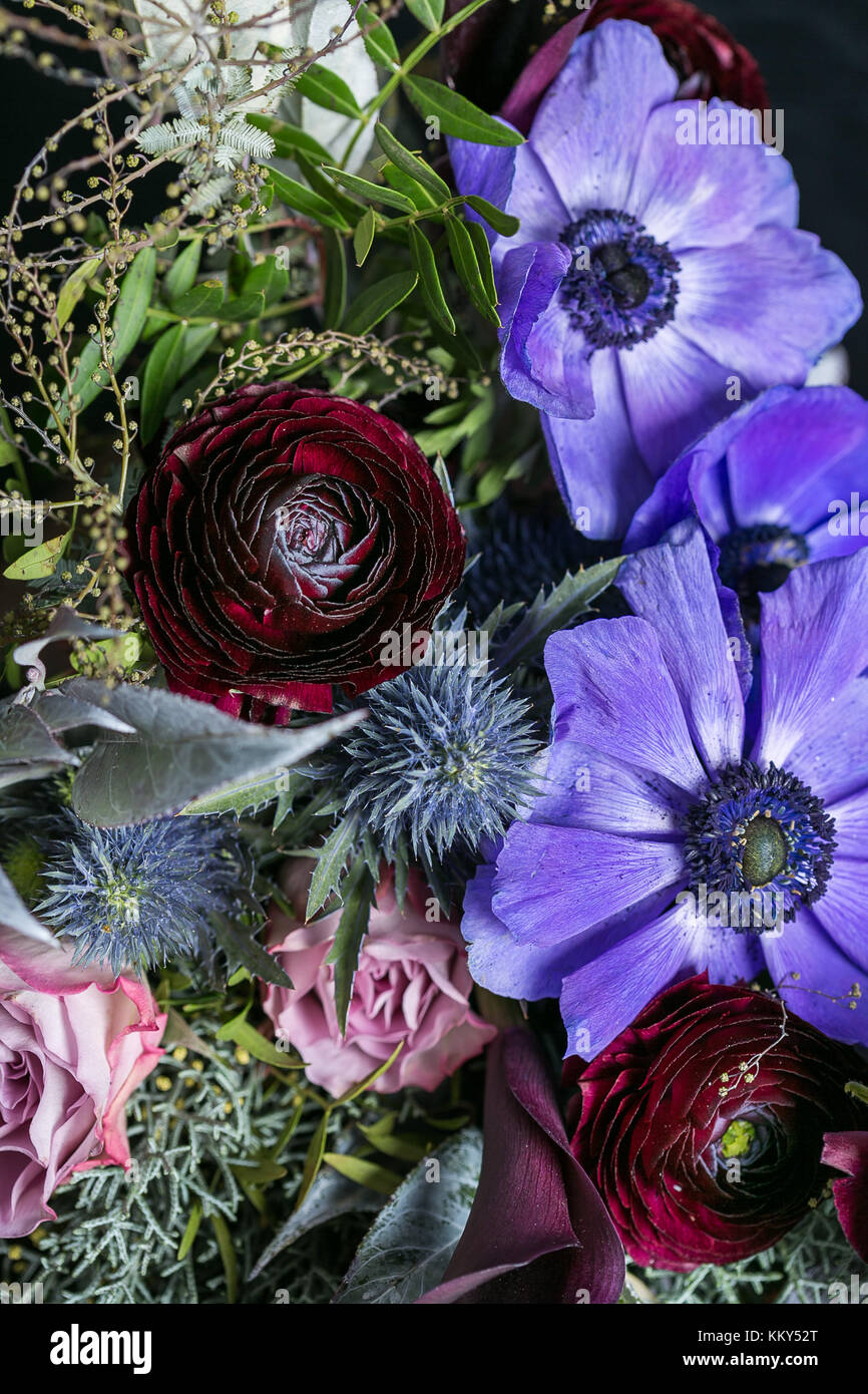 wedding, engagement, nature concept. marvelous bouquet of flowers for ...