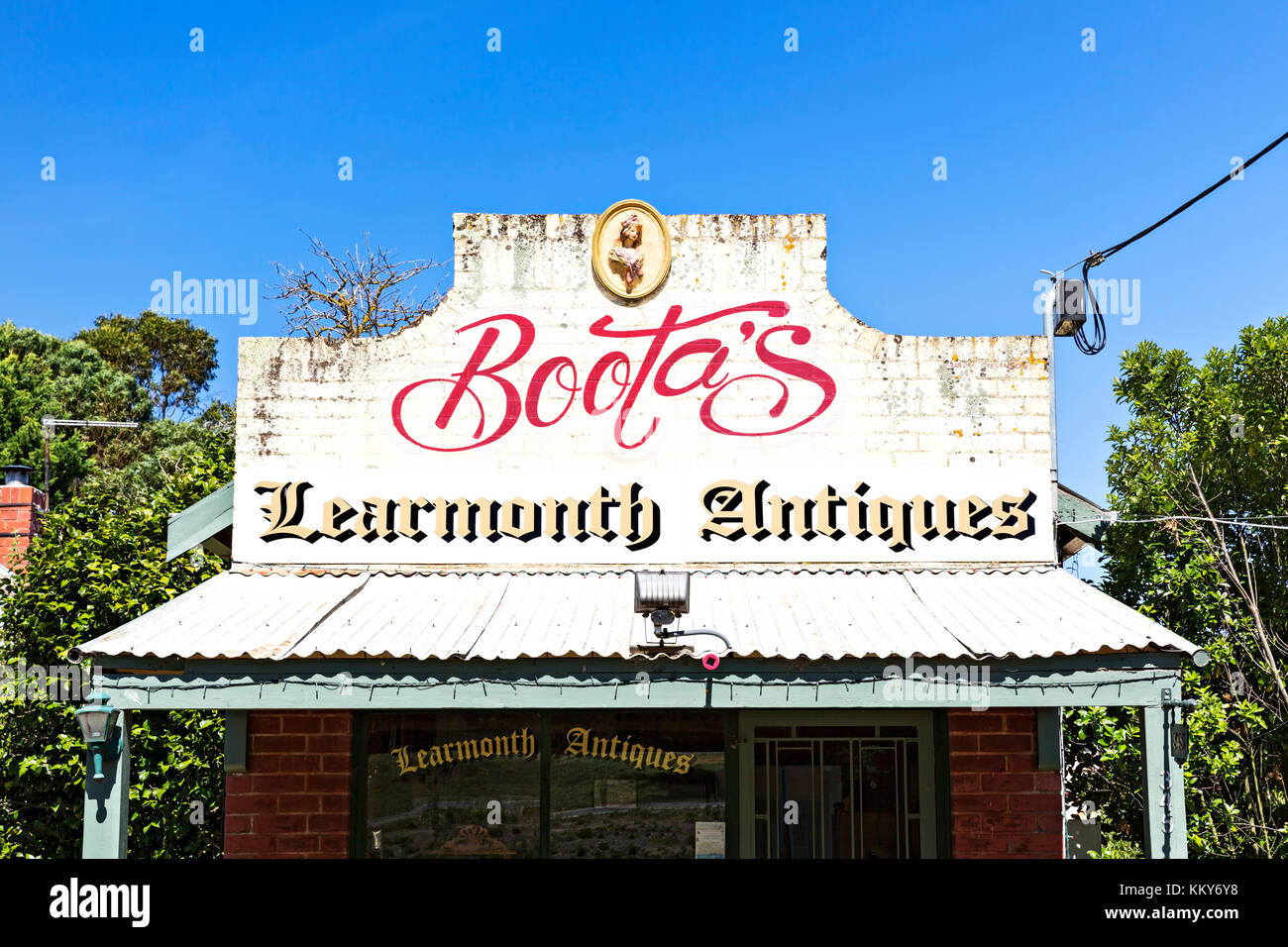 The circa 1880 Sandlant`s Butcher Shop site in Learmonth Victoria ...