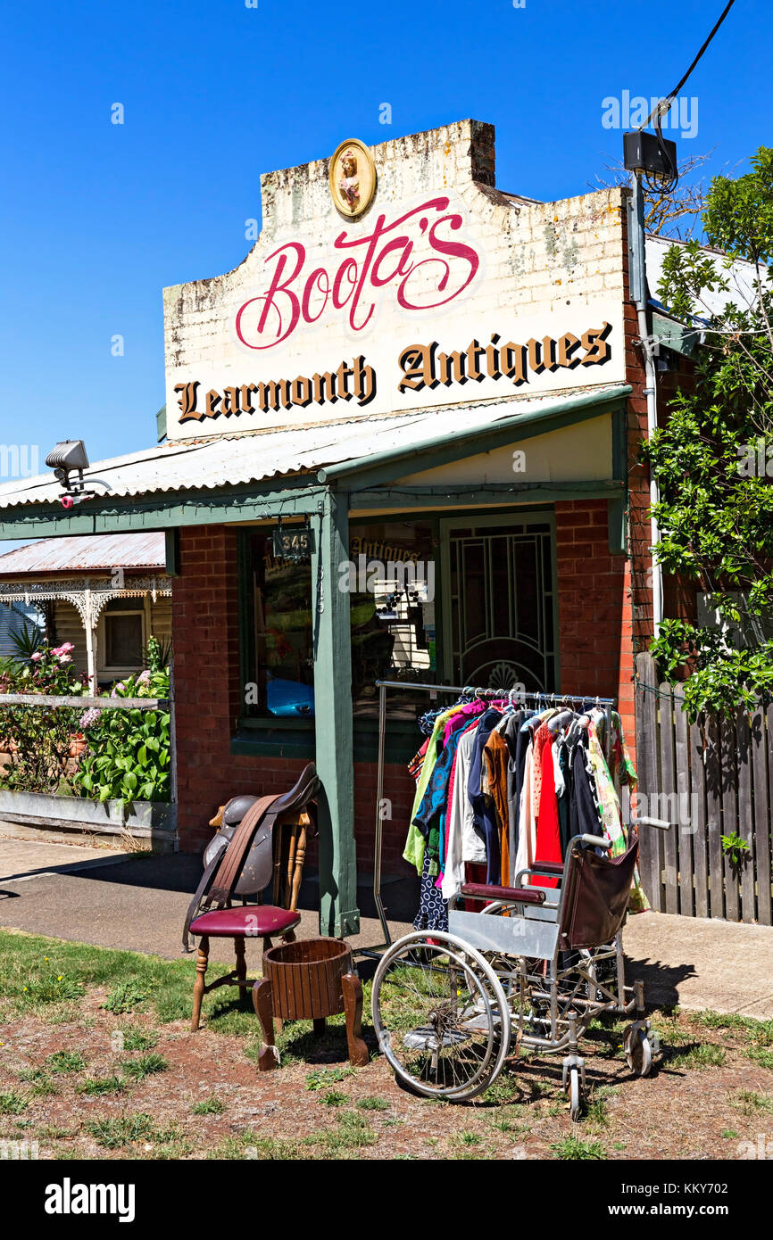The circa 1880 Sandlant`s Butcher Shop site in Learmonth Victoria ...