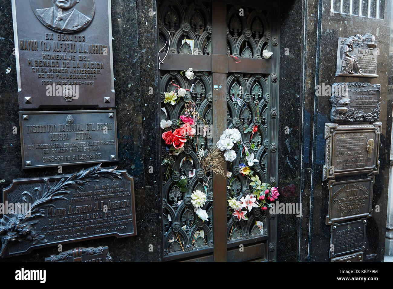 Eva peron grave hi-res stock photography and images - Alamy