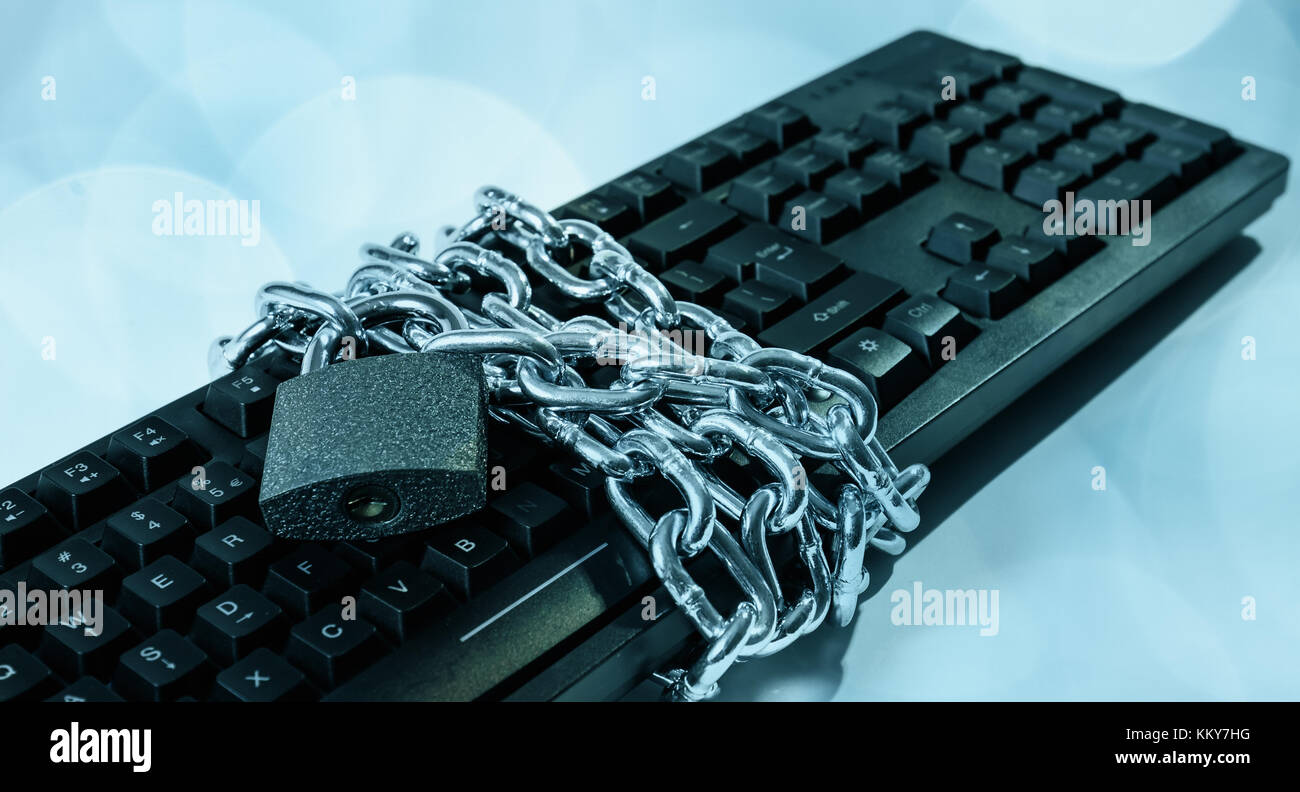 Technology security thief hacker access control protection Stock Photo ...