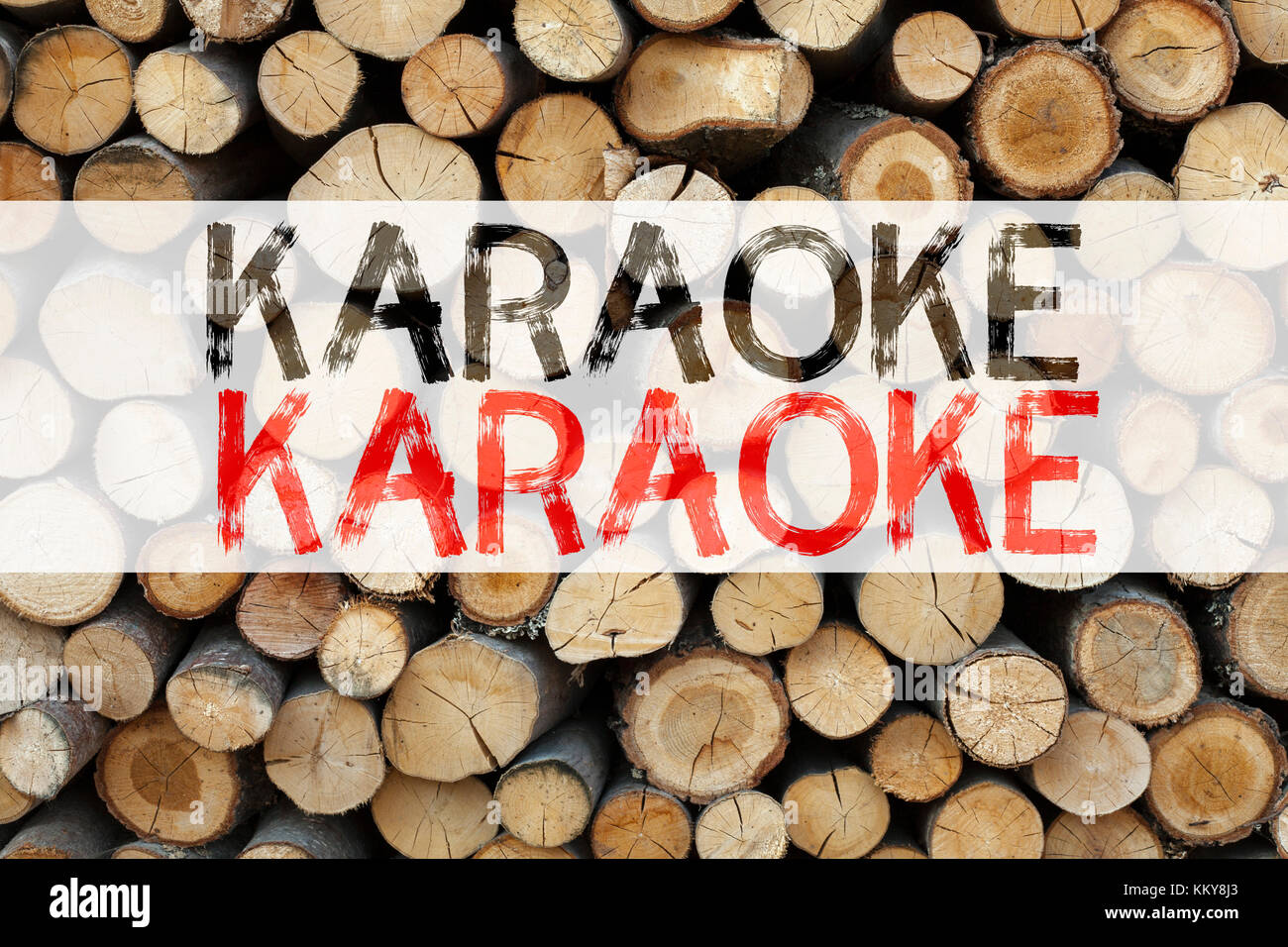 Conceptual announcement text caption inspiration showing Karaoke ... Conceptual announcement text caption inspiration showing Karaoke ...