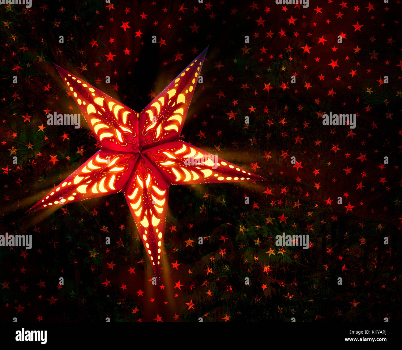 Digital star art hi-res stock photography and images - Alamy