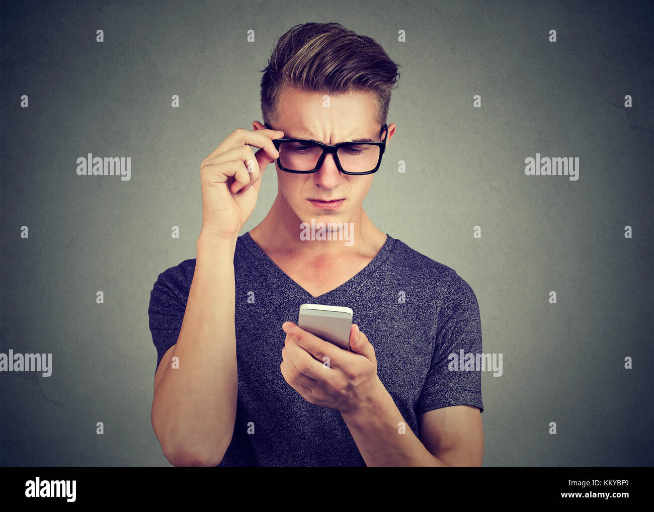 Difficult seeing screen hi-res stock photography and images - Alamy