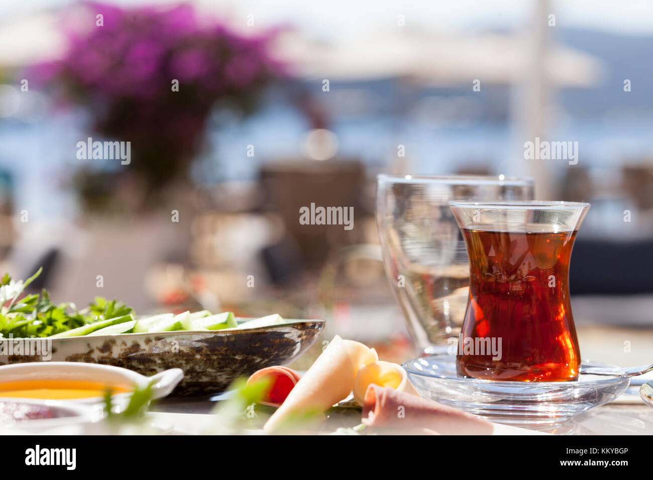 Traditional Turkish Breakfast Stock Photo - Alamy