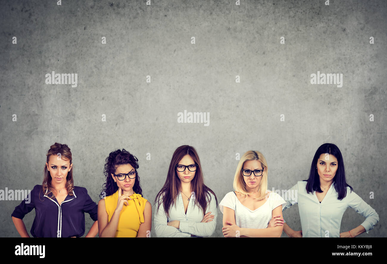 Annoyed Group Of People