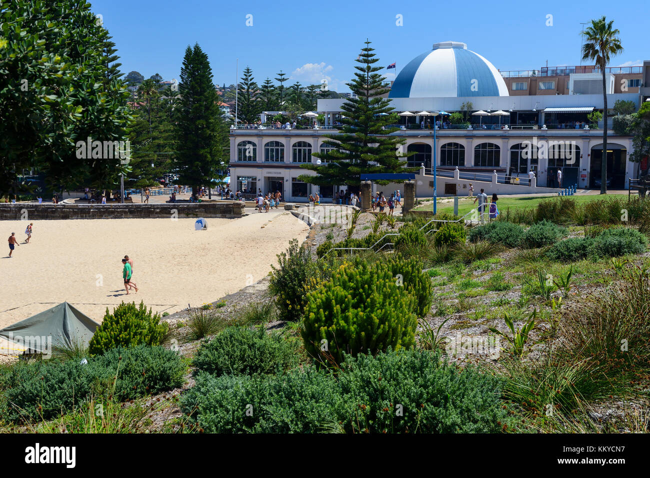 Coogee Pavilion at Coogee Beach, Coogee, an eastern suburb of Sydney ...