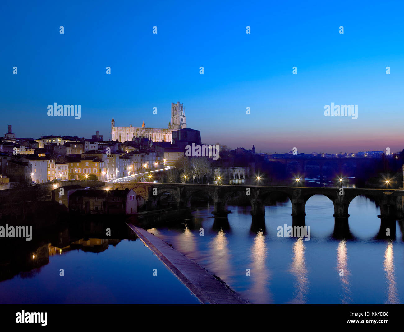 The town of Albi Stock Photo - Alamy