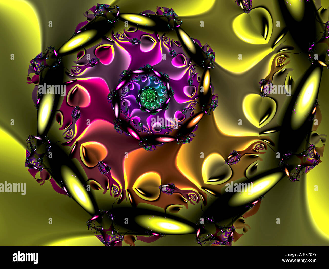 Colorful hearts with geometric pattern hi-res stock photography and ...