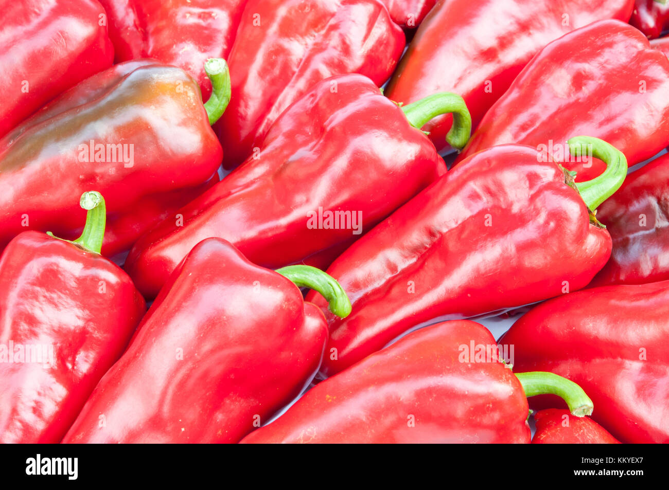 Bell peppers top view red pepper hi-res stock photography and images ...