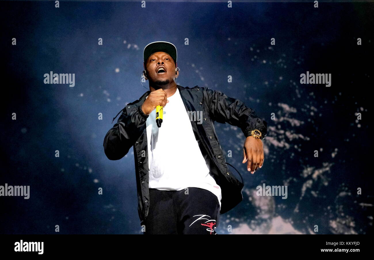 Dizzee Rascal performing at Bestival Festival UK 2017 Stock Photo - Alamy
