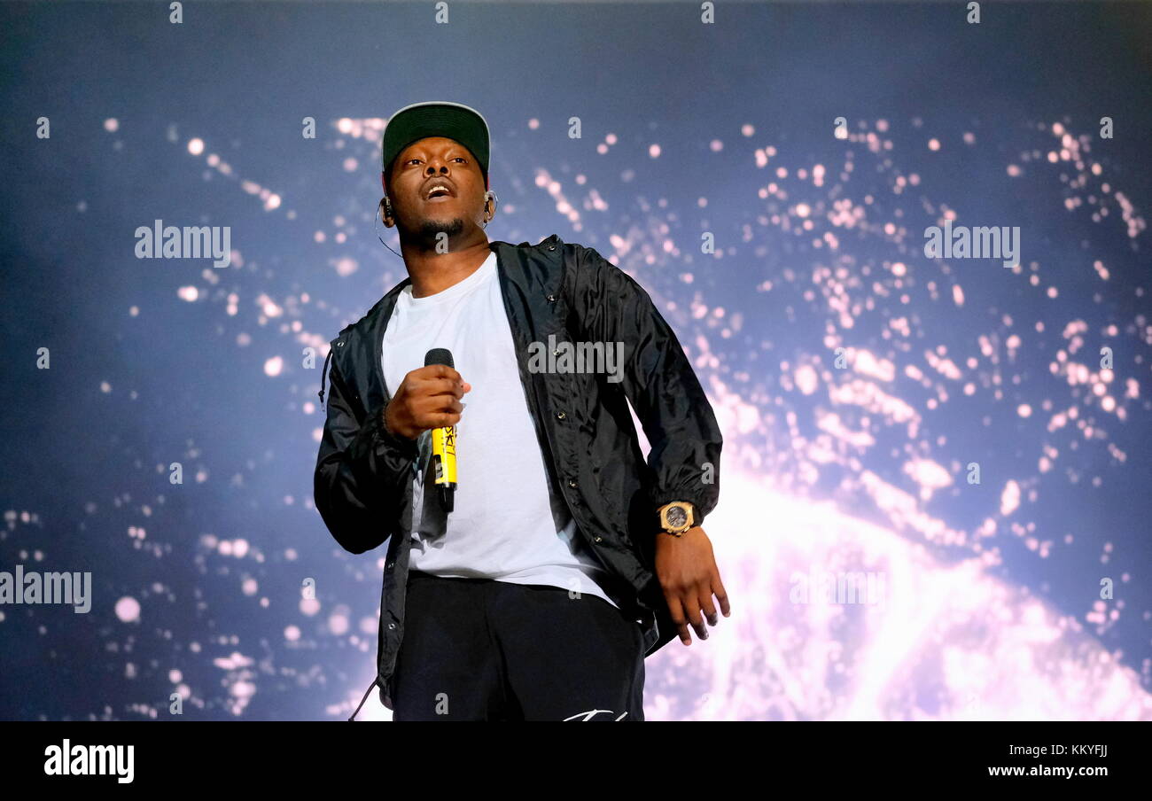 Dizzee Rascal performing at Bestival Festival UK 2017 Stock Photo - Alamy