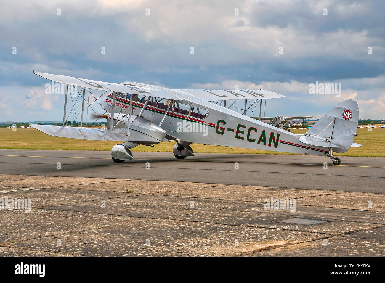 1943 De Havilland DH84 Dragon G-ECAN is operated by the Norman ...