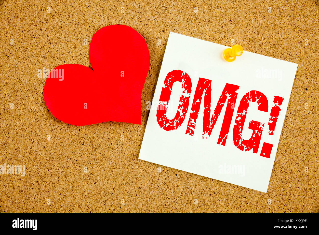 Conceptual hand writing text caption inspiration showing OMG Oh My God ...