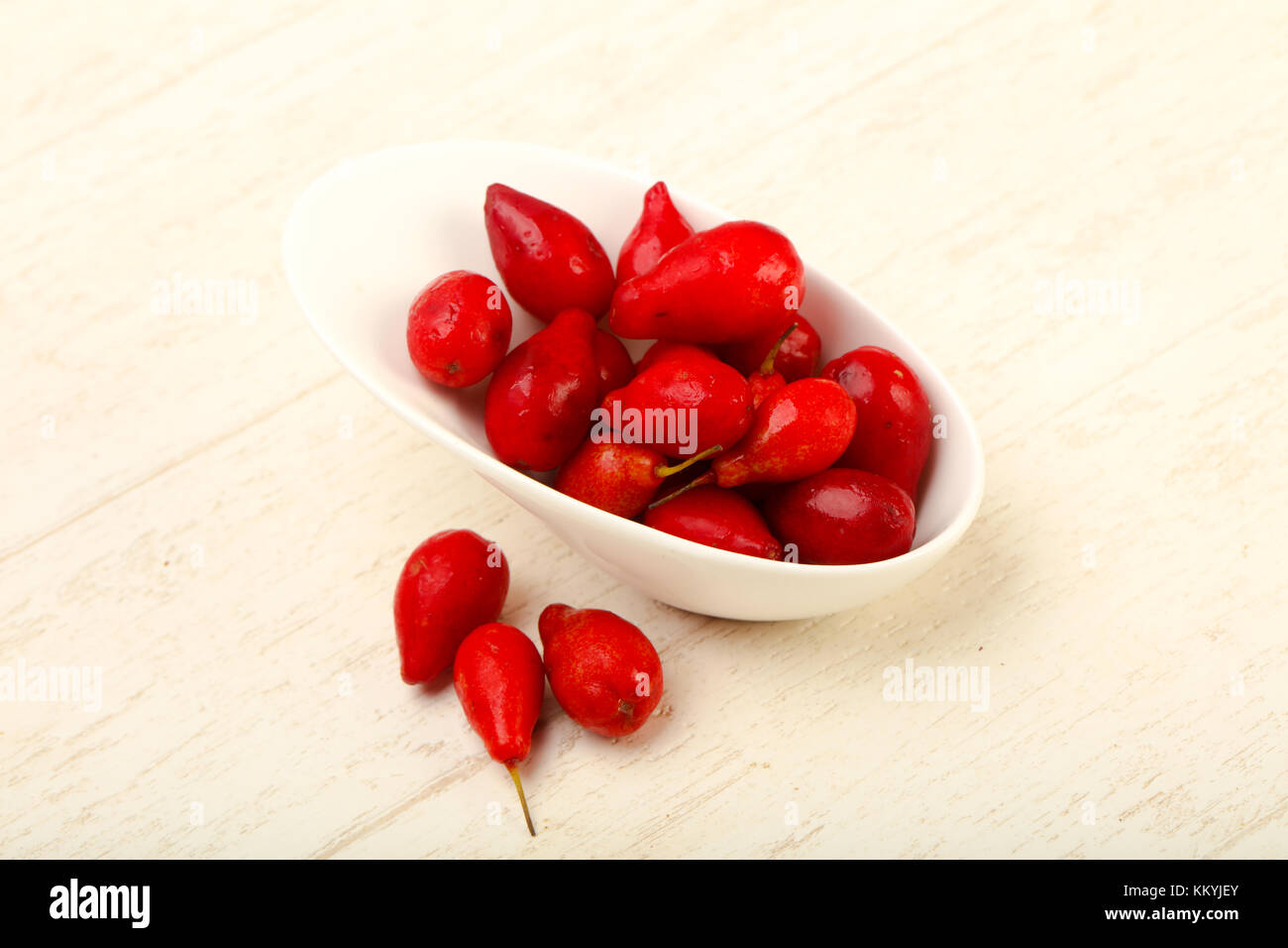 The cornel fruit Stock Photo - Alamy