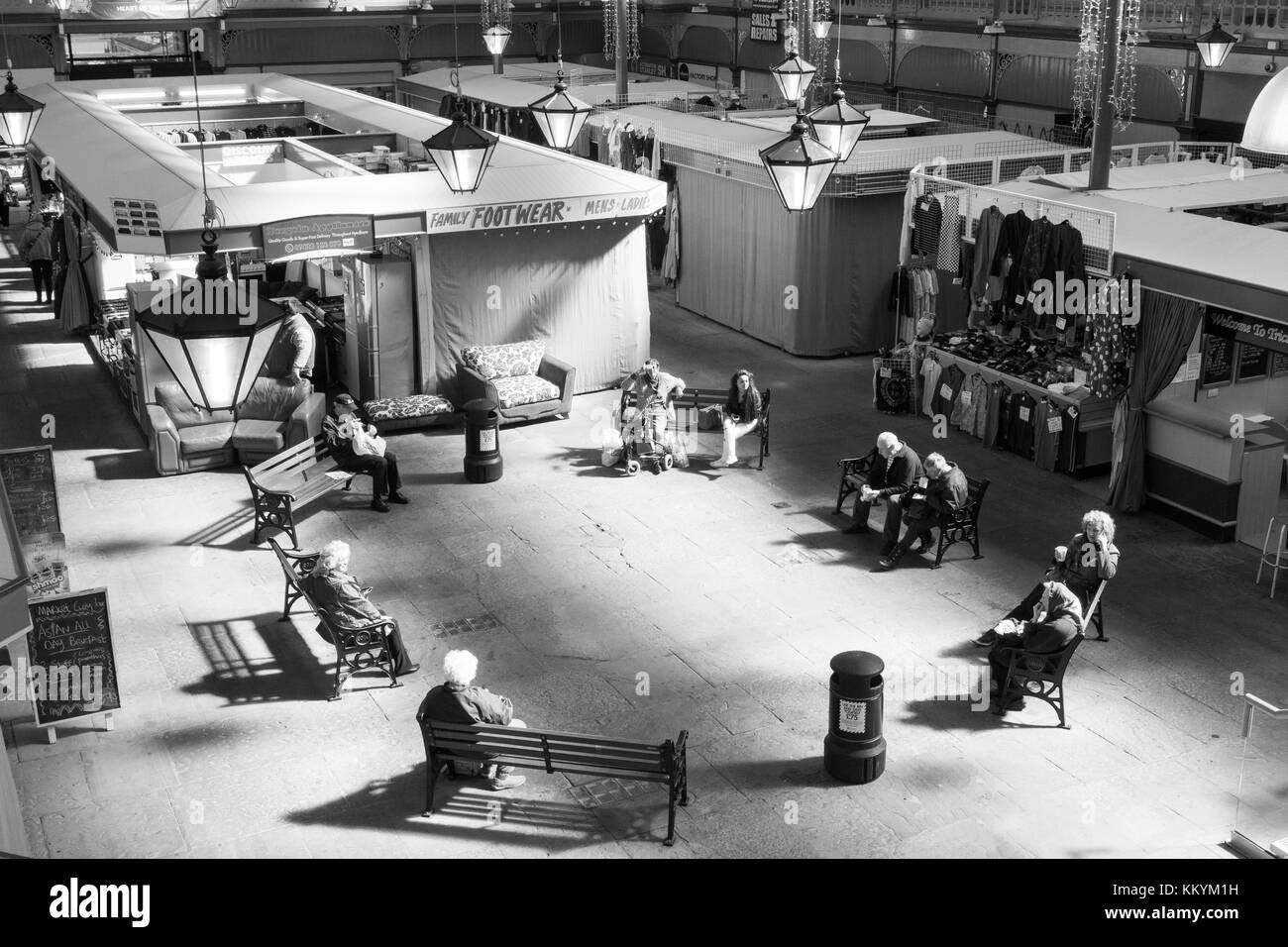 Time Stood Still. A day in Accrington Stock Photo - Alamy