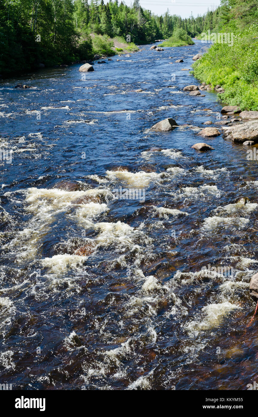 Blue canada colors green newfoundland natural nature river rocks hi-res ...