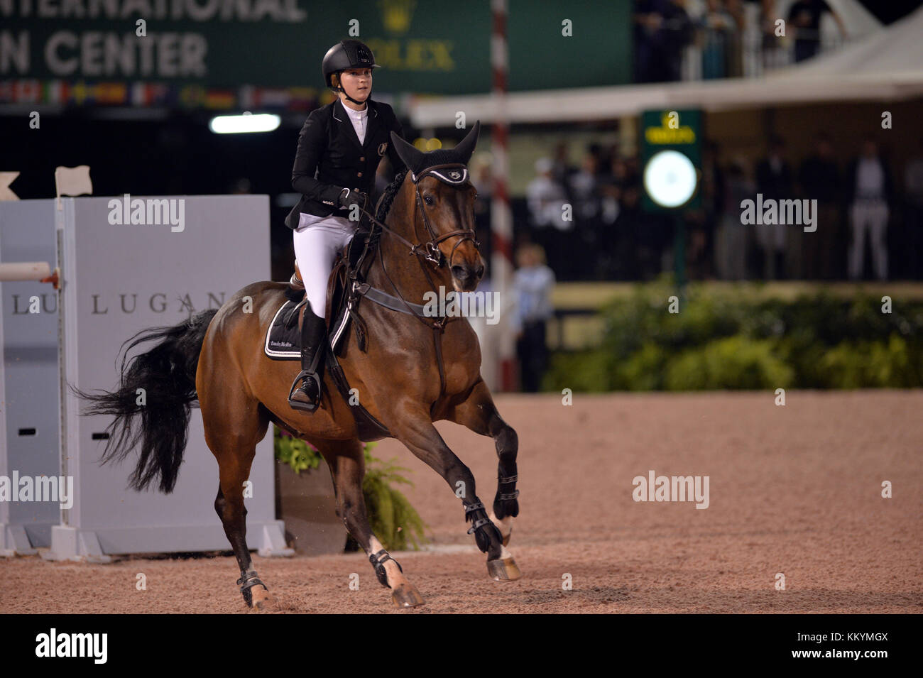 WELLINGTION, FL - FEBRUARY 25: Emily Moffitt at the SATURDAY NIGHT ...