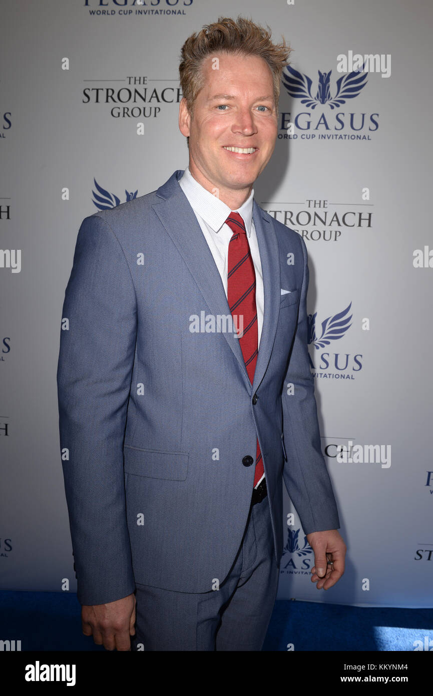 HALLANDALE, FL - JANUARY 28: Patrick M. Knapp Schwarzenegger attends ...