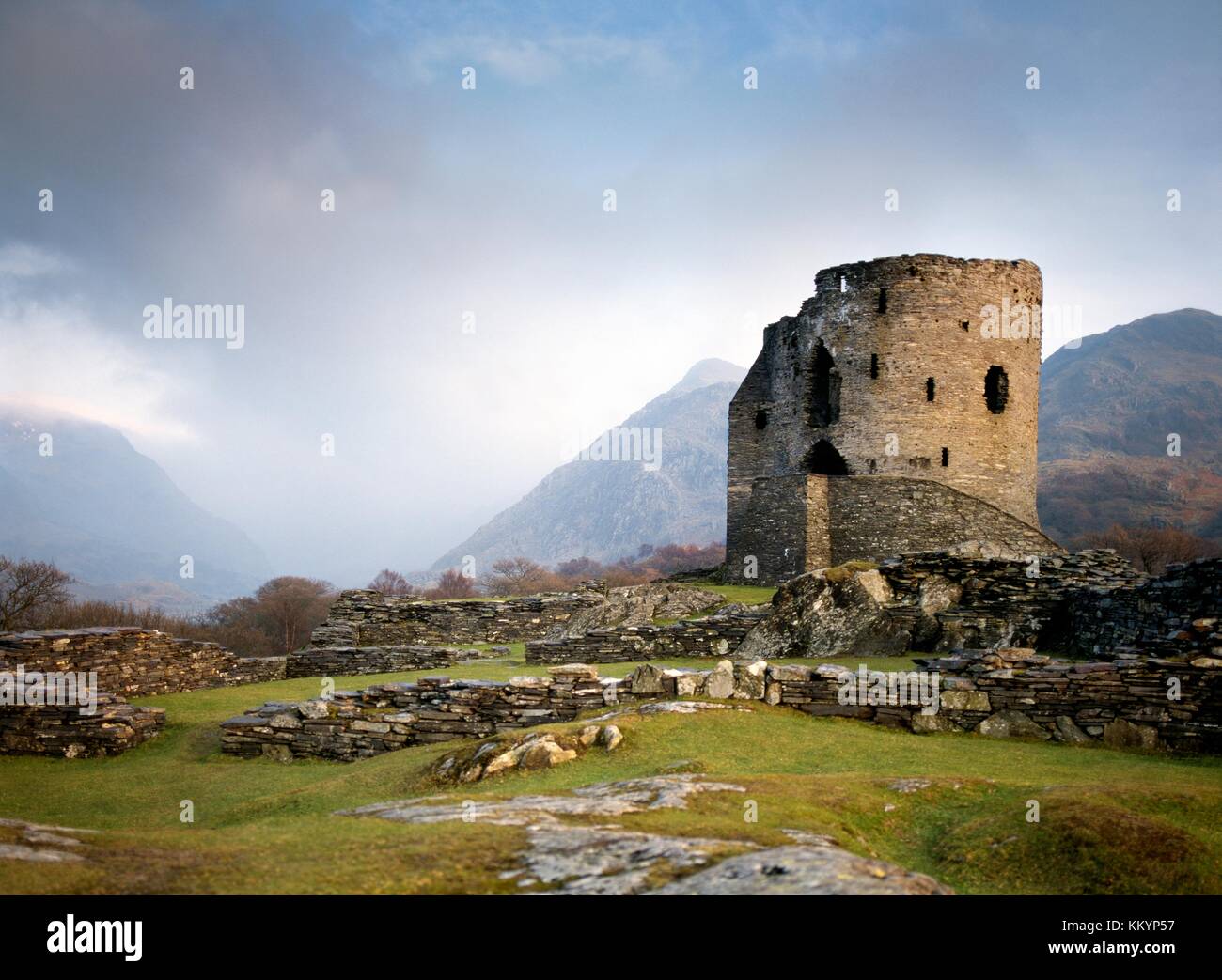 Dolbadarn castle ruins hi-res stock photography and images - Alamy